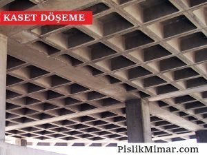 Kaset Döşeme Nedir? İnşaatta Kaset Döşeme Sistemi - PİSLİK MİMAR