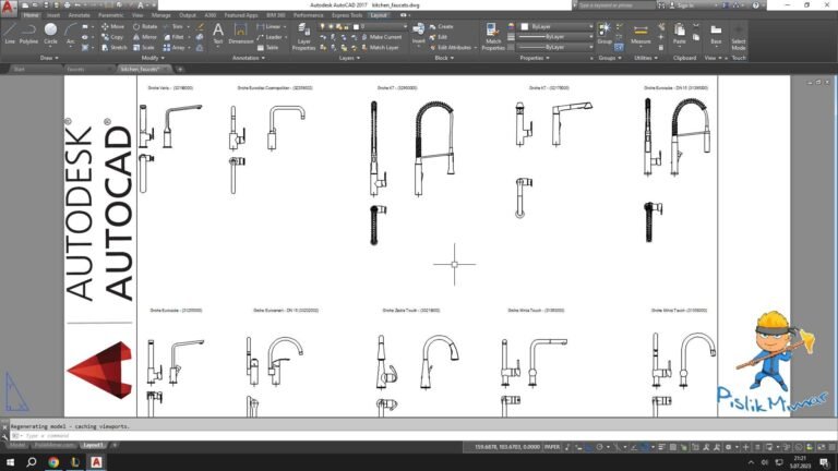 AutoCAD - Kettle, Çaydanlık, Su Isıtıcısı (DWG) | Pislik Mimar